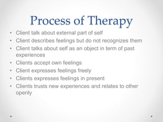 Person Centered Therapy Carl Rogers | PPTX