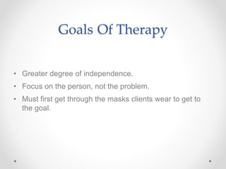 Person Centered Therapy Carl Rogers | PPT