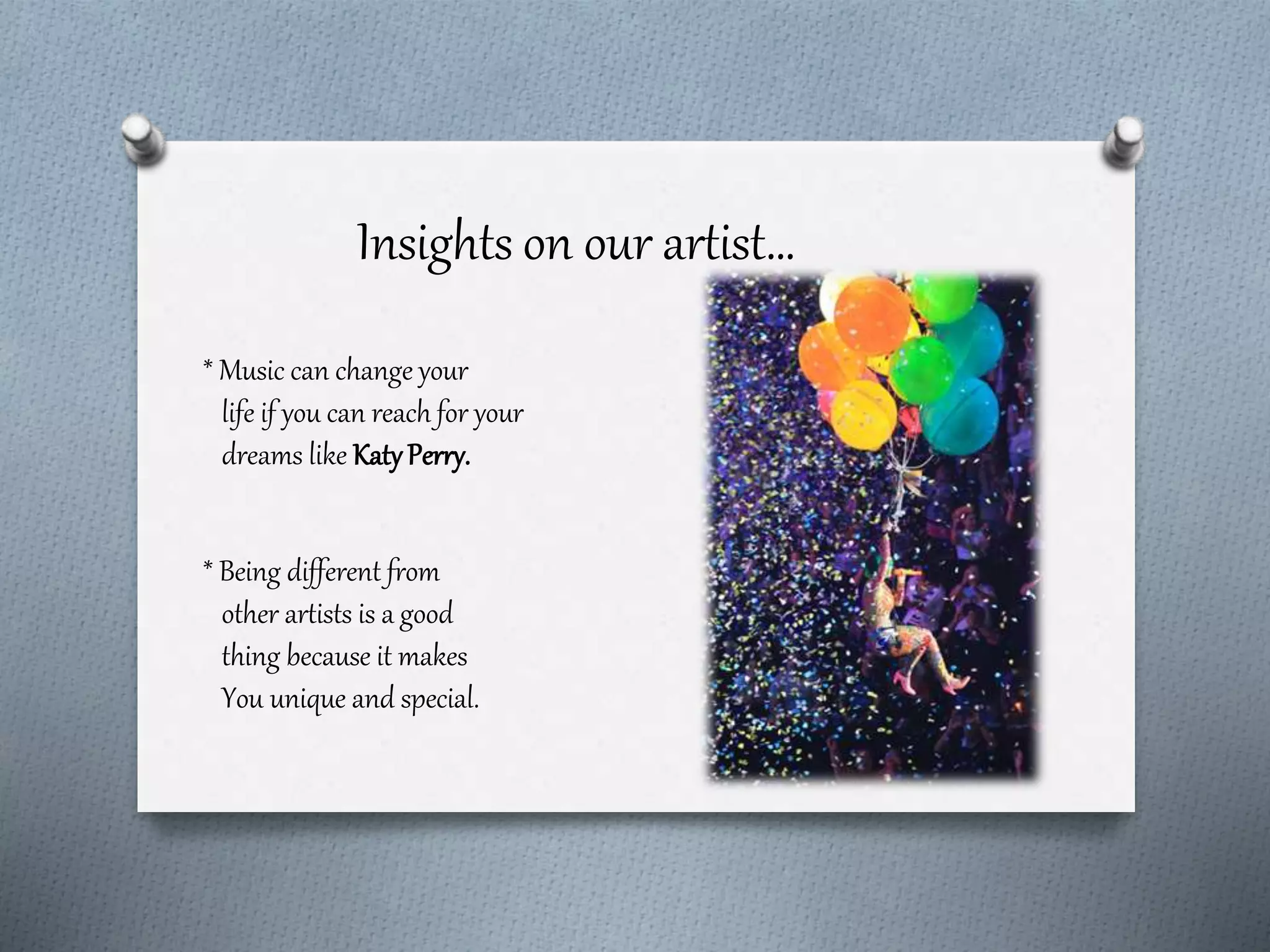 Katy Perry Biography | PPTX