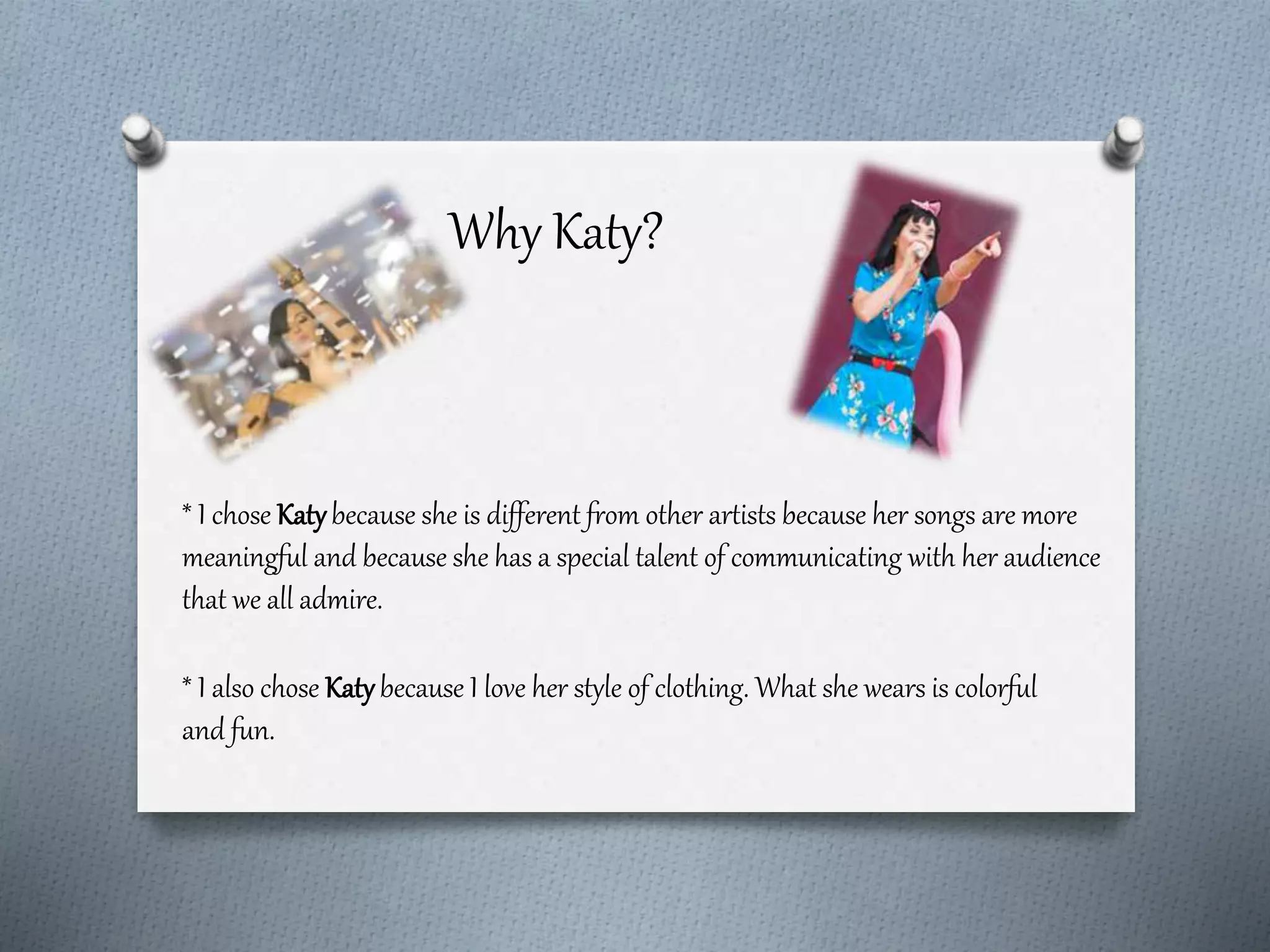 Katy Perry Biography | PPTX