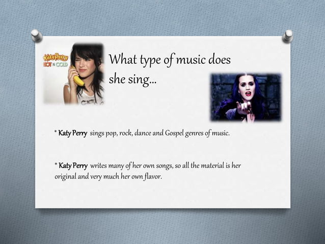 Katy Perry Biography | PPT