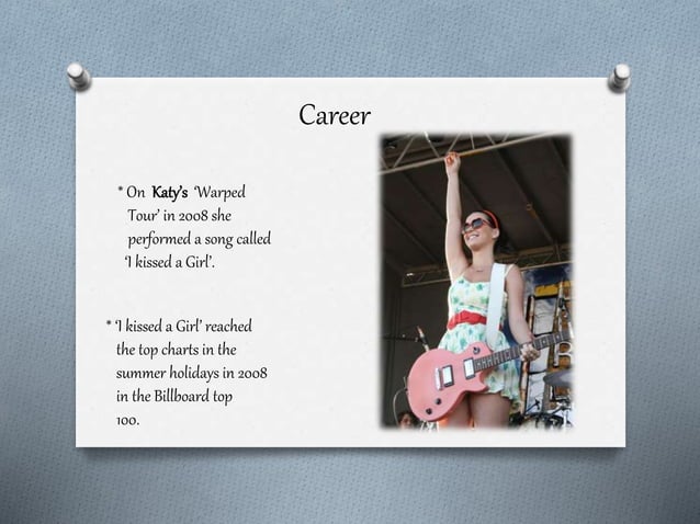 Katy Perry Biography | PPT