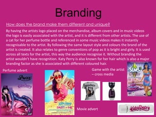 Katy perry - branding | PPT
