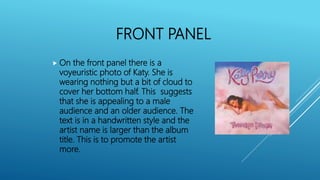 Katy perry digipak | PPT