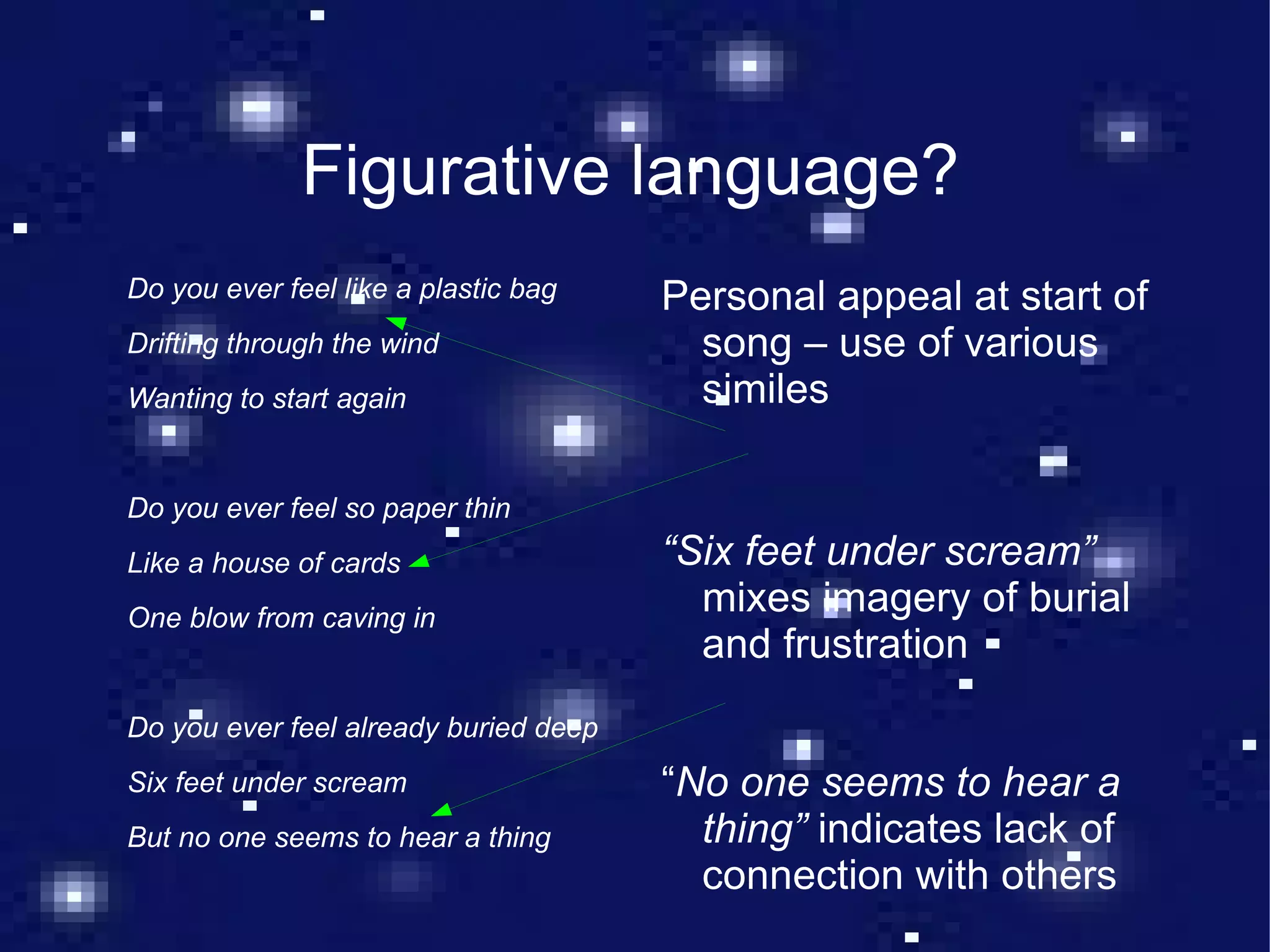 Figurative language in Katy Perry's "Firework" | ODP