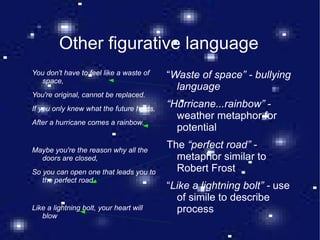 Figurative language in Katy Perry's "Firework" | ODP
