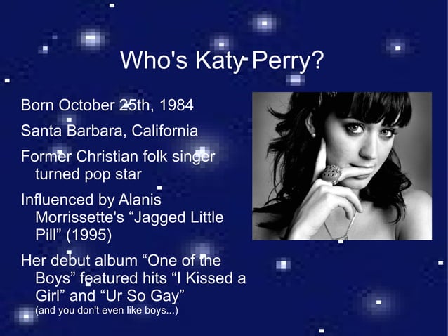 Figurative language in Katy Perry's "Firework" | ODP