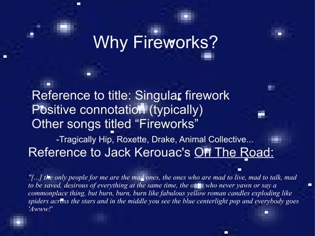 Figurative language in Katy Perry's "Firework" | ODP
