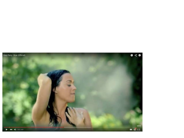 Katy Perry Roar Breakdown | PPTX