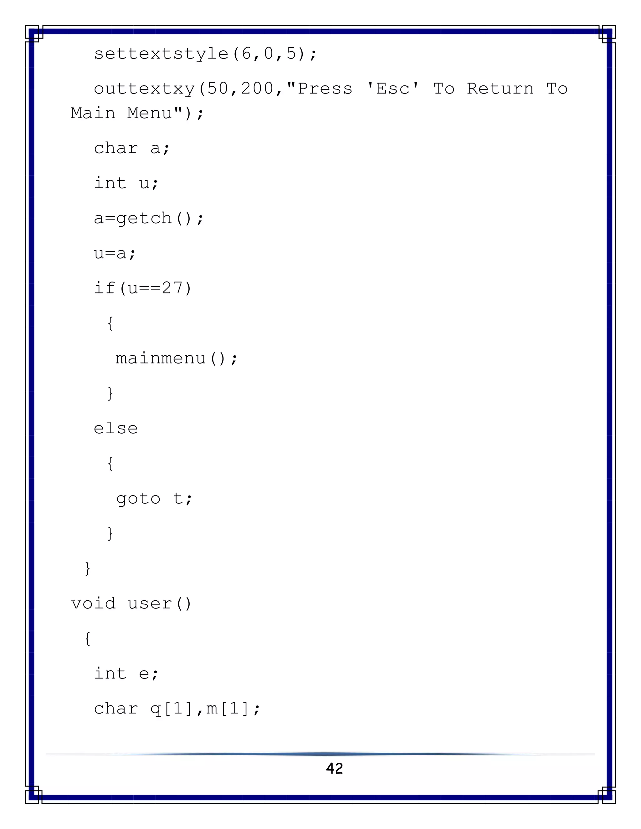 MOVIE TICKET BOOKING-COMPUTER SCIENCE C++ PROJECT | PDF