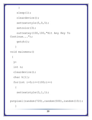MOVIE TICKET BOOKING-COMPUTER SCIENCE C++ PROJECT | PDF