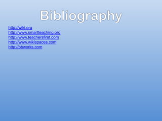 Intro to Classroom Wikis | PPT