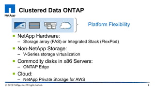 Software-Defined Storage: Data ONTAP | PPTX