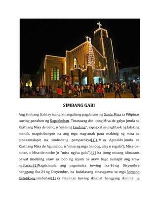 Paggalang Ng Mga Pilipino