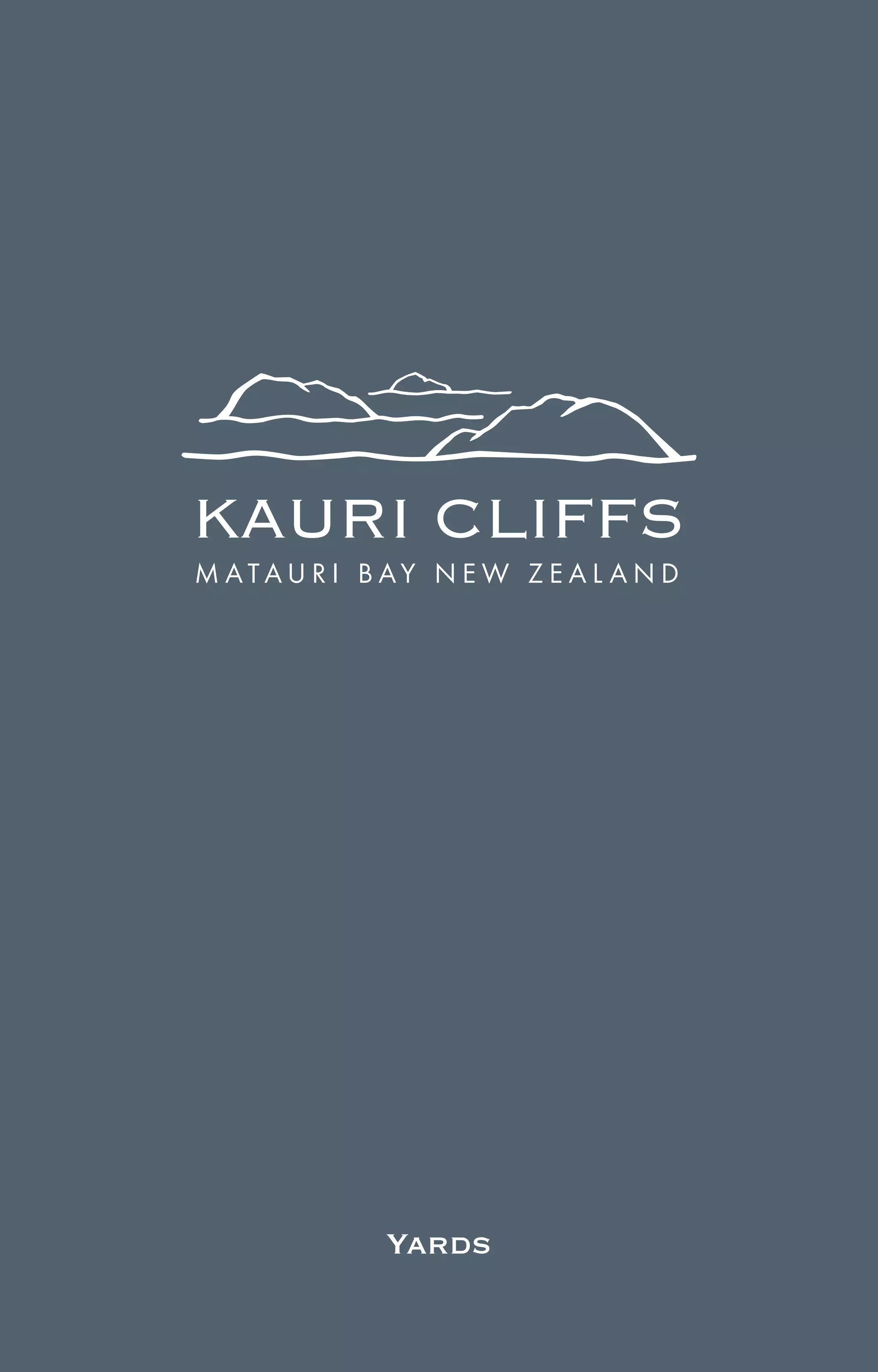Kauri Cliffs Golf Course Yardage Chart | PDF | Golf | Sports