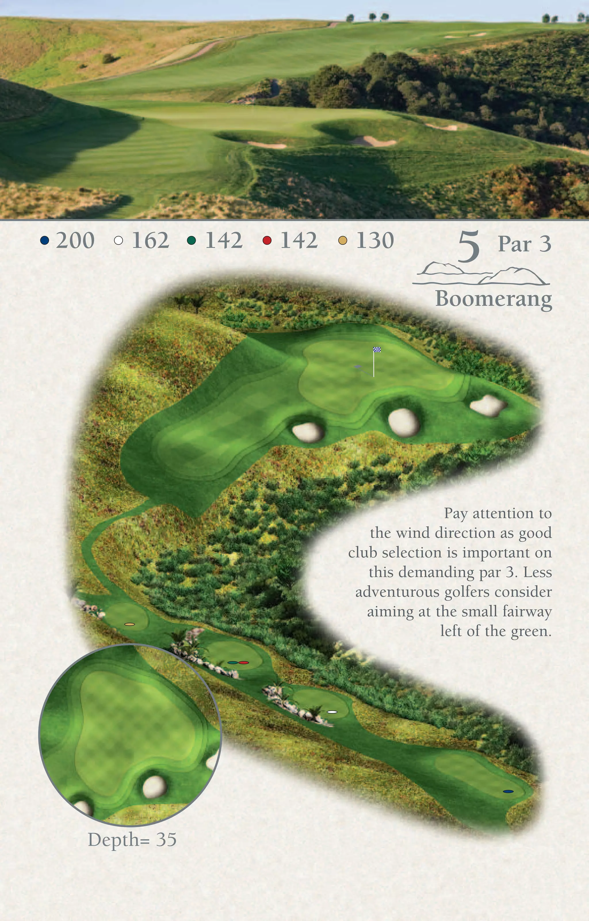 Kauri Cliffs Golf Course Yardage Chart | PDF