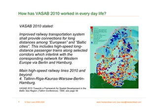 Kaur Lass - About Rail Baltica | PPT