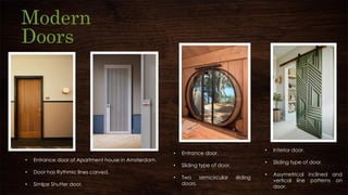 DOCUMENTATION OF DOORS | PPT
