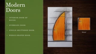 DOCUMENTATION OF DOORS | PPT