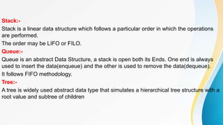 Summer Training Project On Data Structure & Algorithms | PPTX