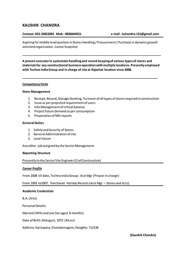 Kaushik chandra | DOCX