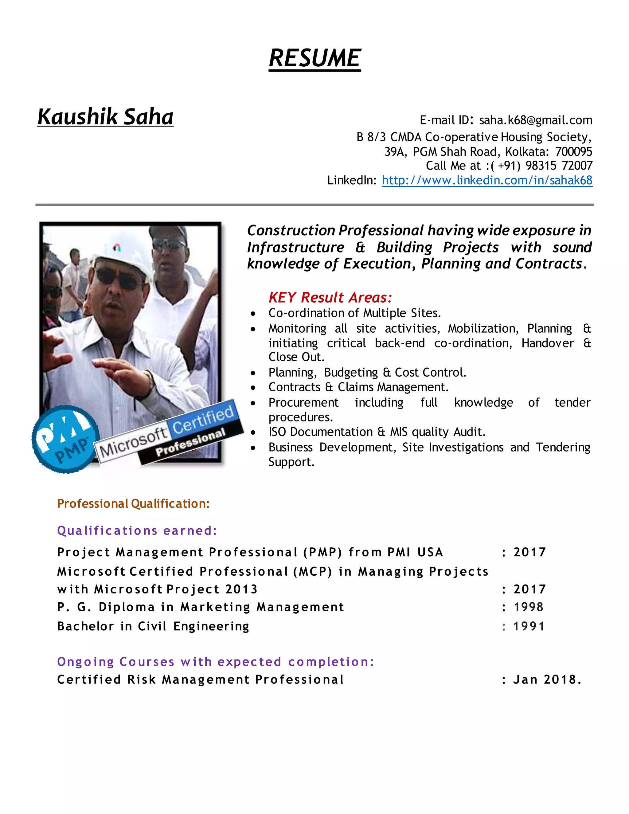 Kaushik resume | PDF