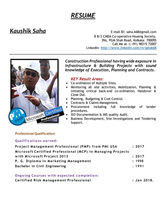 Kaushik resume | PDF