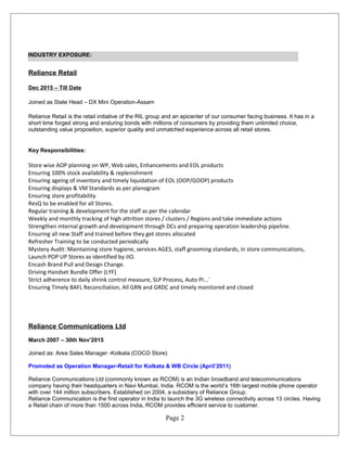 Kaushik routh resume | DOC