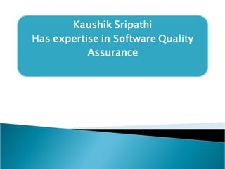 Kaushik sripathi | PPT