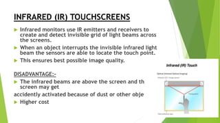 WORKING OF TOUCHSCREENS | PPT