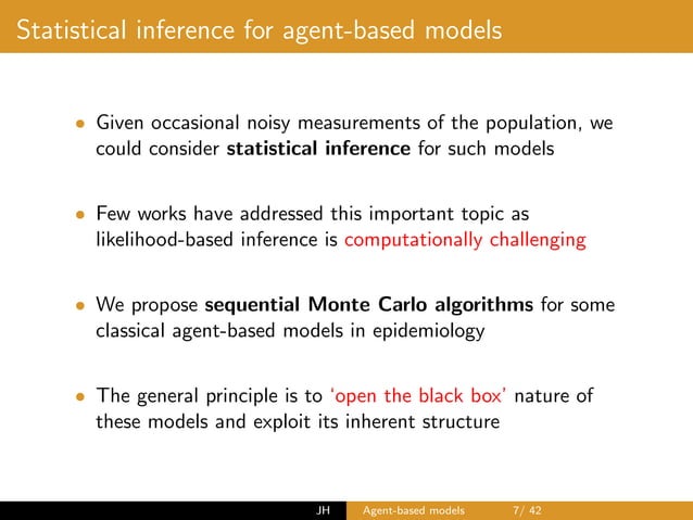 Sequential Monte Carlo Algorithms For Agent Based Models Of Disease