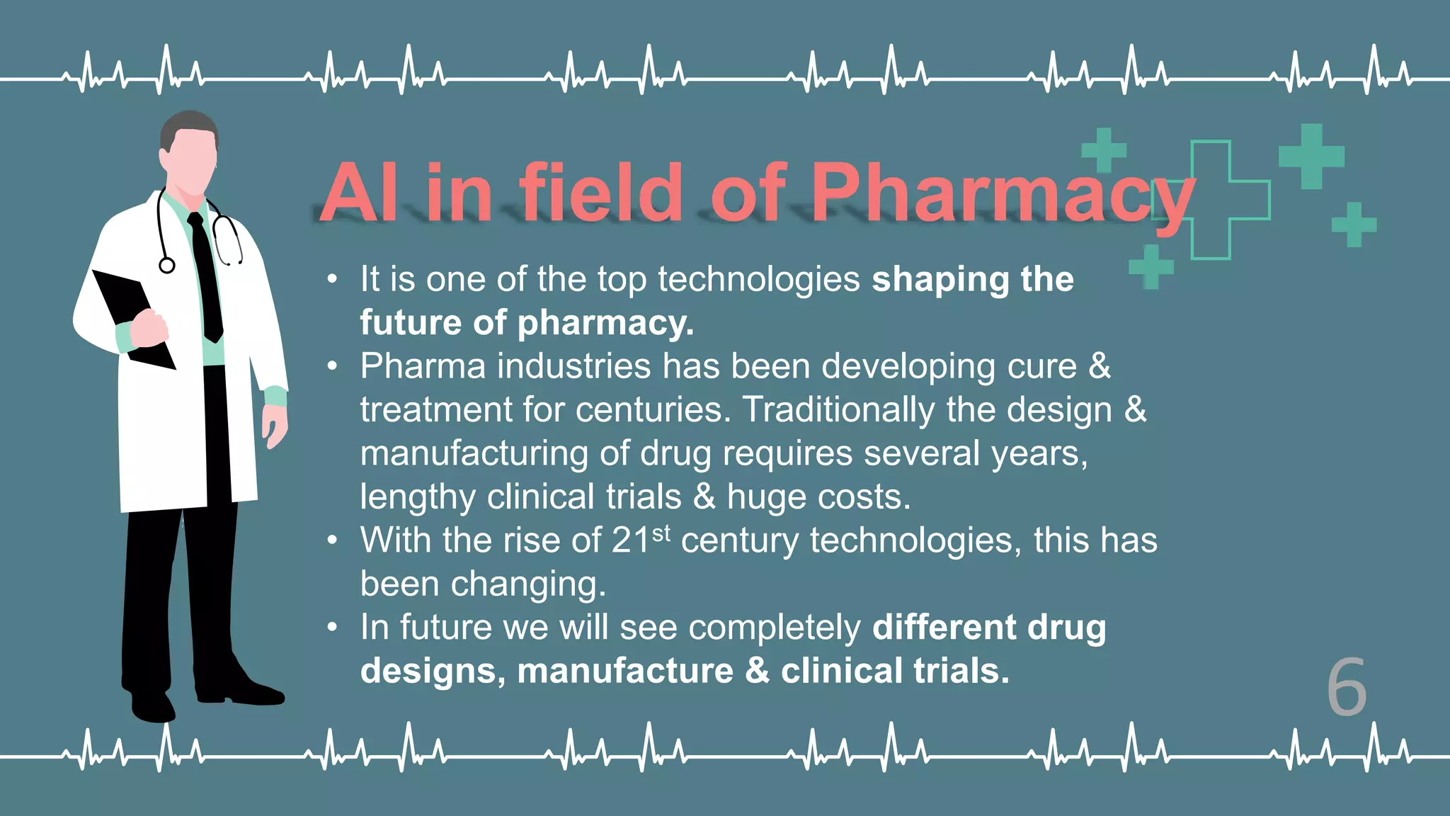 Artificial intelligence in field of pharmacy | PPTX