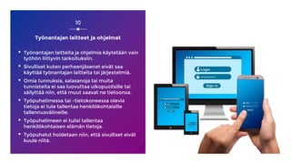 Etätyön tietoturva ja -suoja | PPT