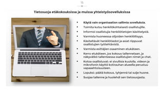 Etätyön tietoturva ja -suoja | PPT