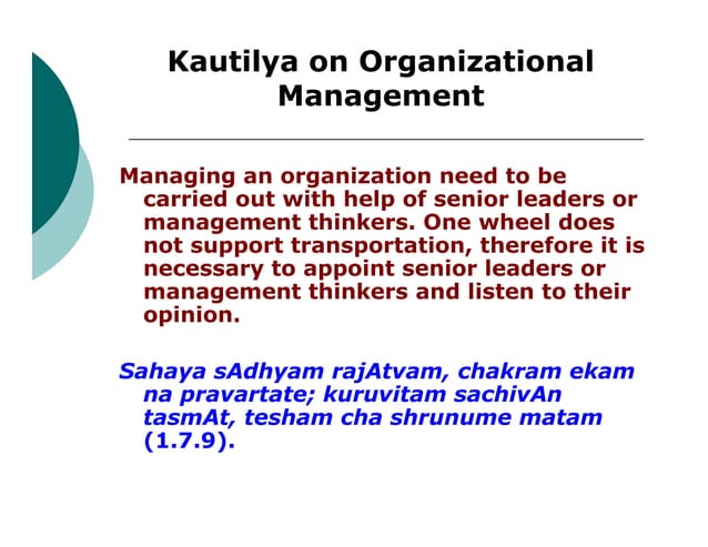 Kautilyas Arthashastra In Contemporary Management | PDF