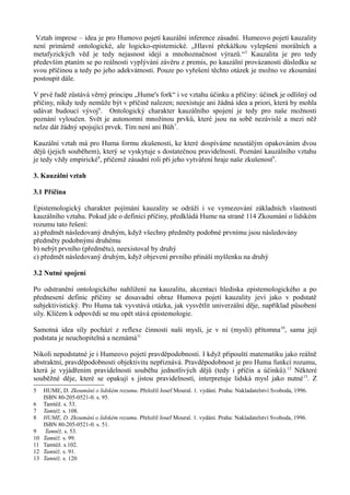 Kauzalita esej kpi | ODT