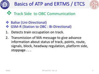 TCAS Kavach as provided in the Indian Railways.pptx