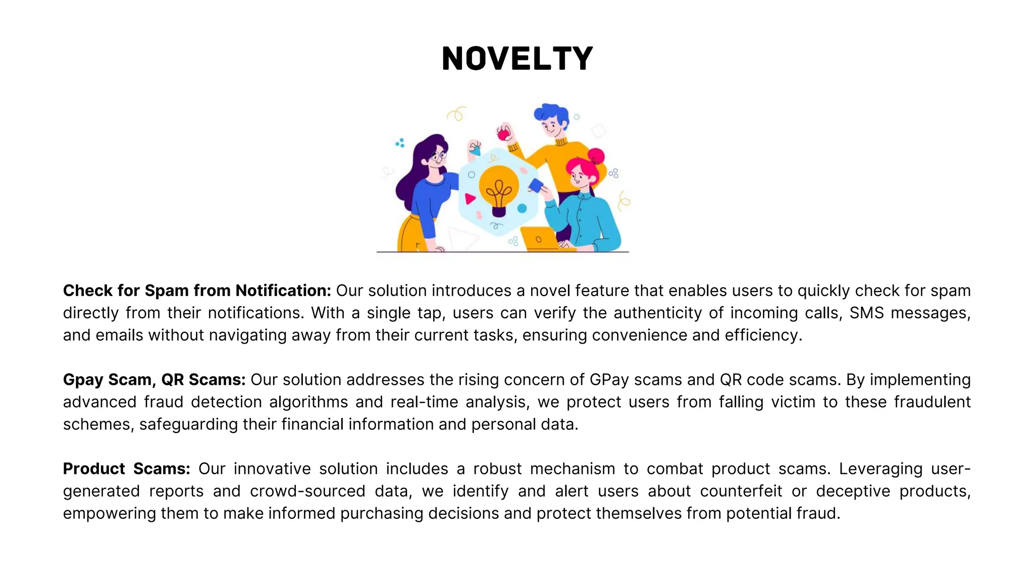 Kavach Spam tracker - Fresh Spar Technologies - Manojkumar C | PPTX