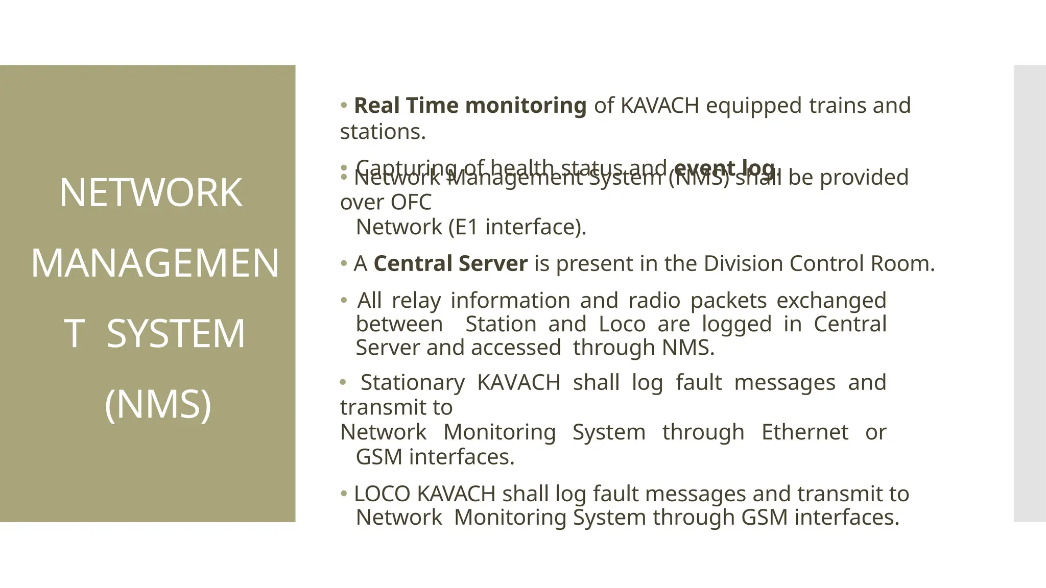 Kavach training project for railway department | PPTX