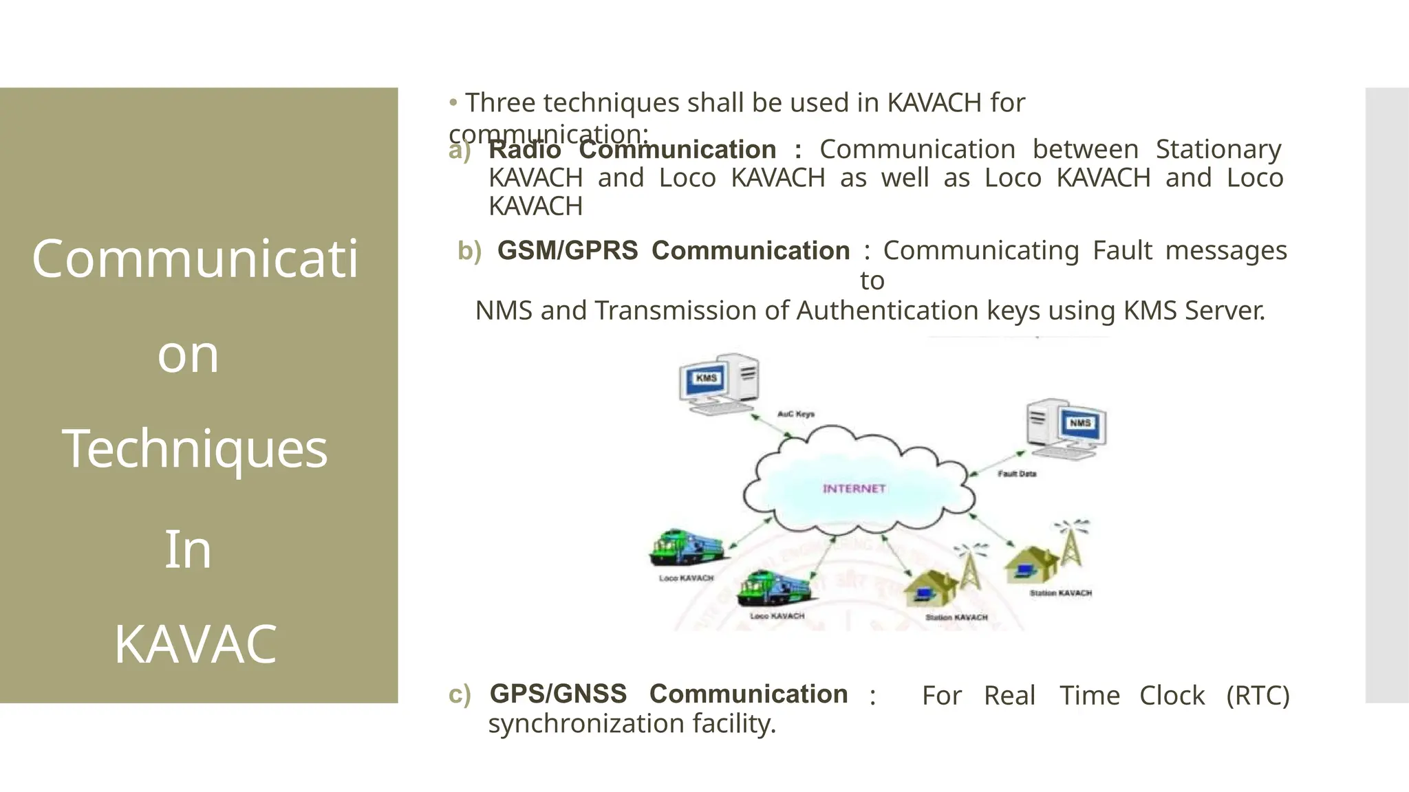 Kavach training project for railway department | PPTX