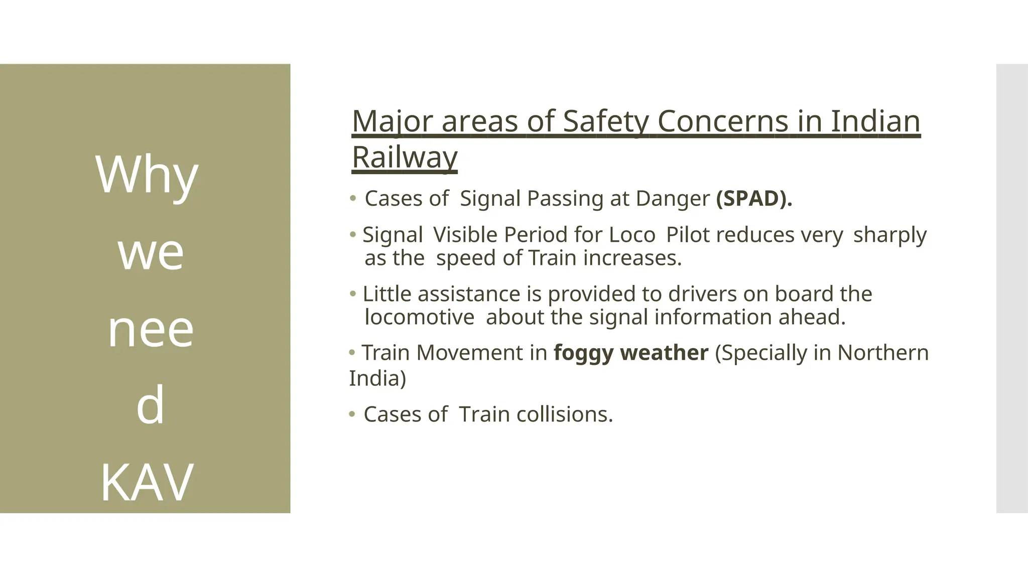 Kavach training project for railway department | PPTX