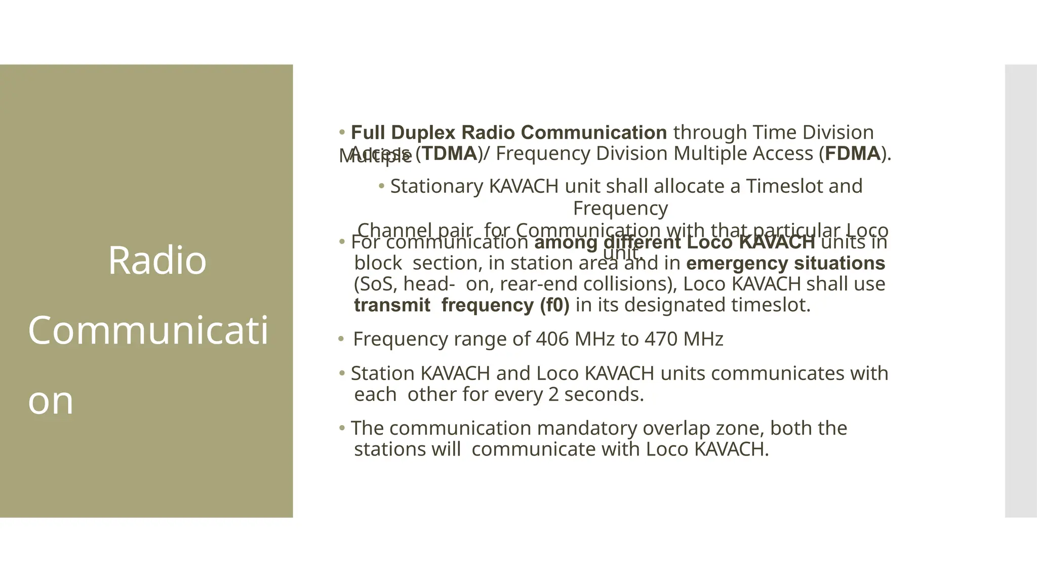 Kavach training project for railway department | PPTX