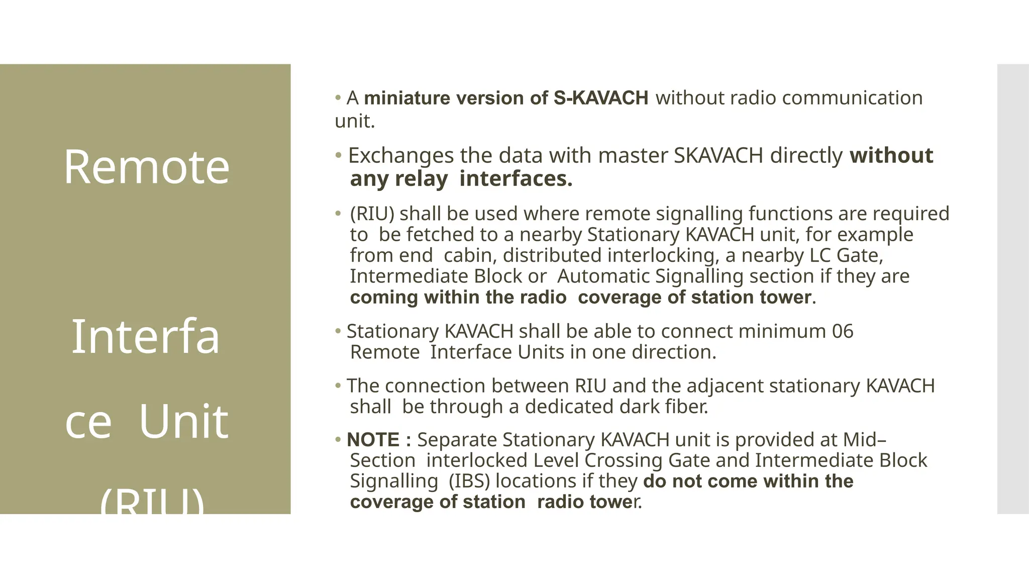 Kavach training project for railway department | PPTX