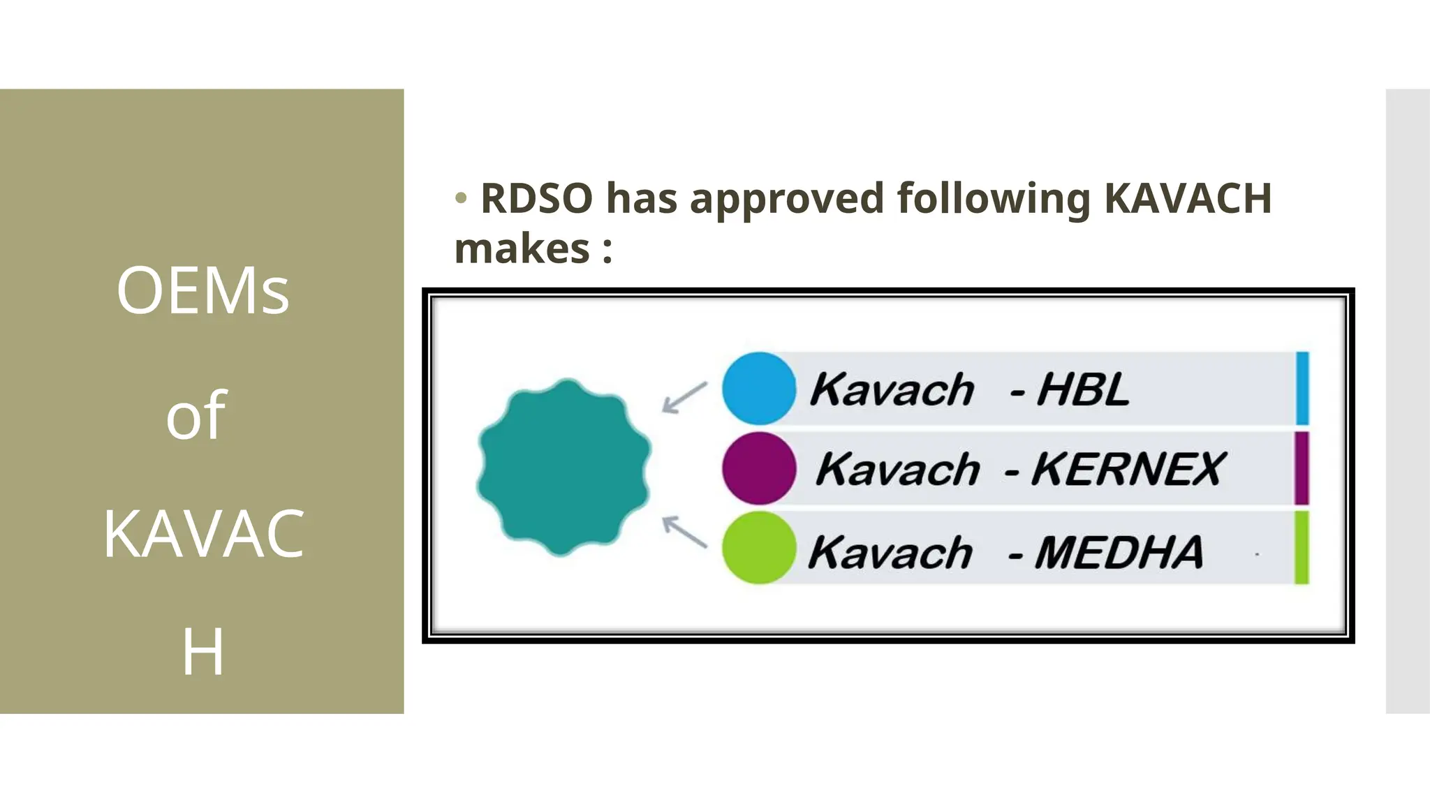 Kavach training project for railway department | PPTX