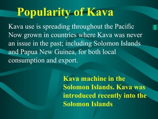 Kava & health | PPT
