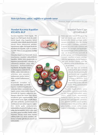 Twist cap catalogue | PDF | Cooking | Food & Drink