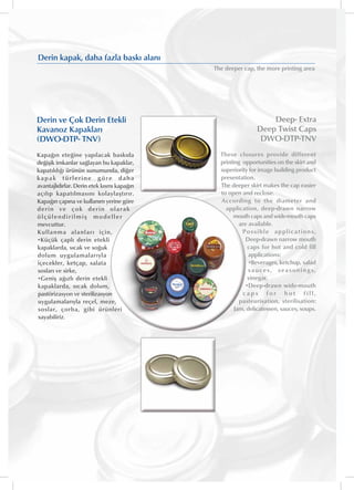 Twist cap catalogue | PDF | Cooking | Food & Drink