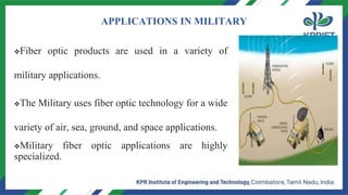 smart materials presentation on fibres optics | PPTX