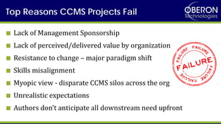 Scott Youngbloom - Guide to CCMS Implementation Success | PPT
