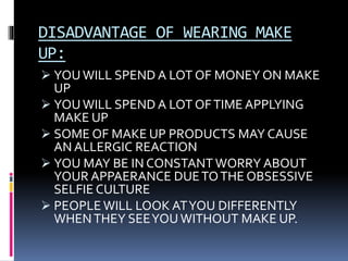 cosmetics and it contain some chemical and its side effects | PPTX